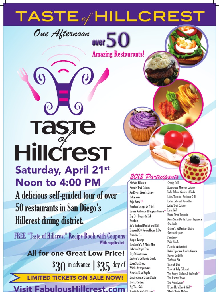 Taste Hill Crest Poster | PDF