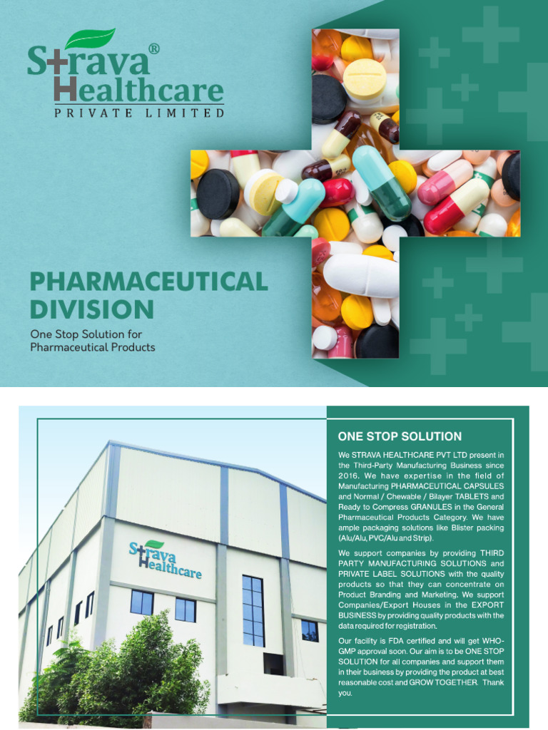 Pharmaceutical Brochure.. | PDF | Drugs | Pharmacology