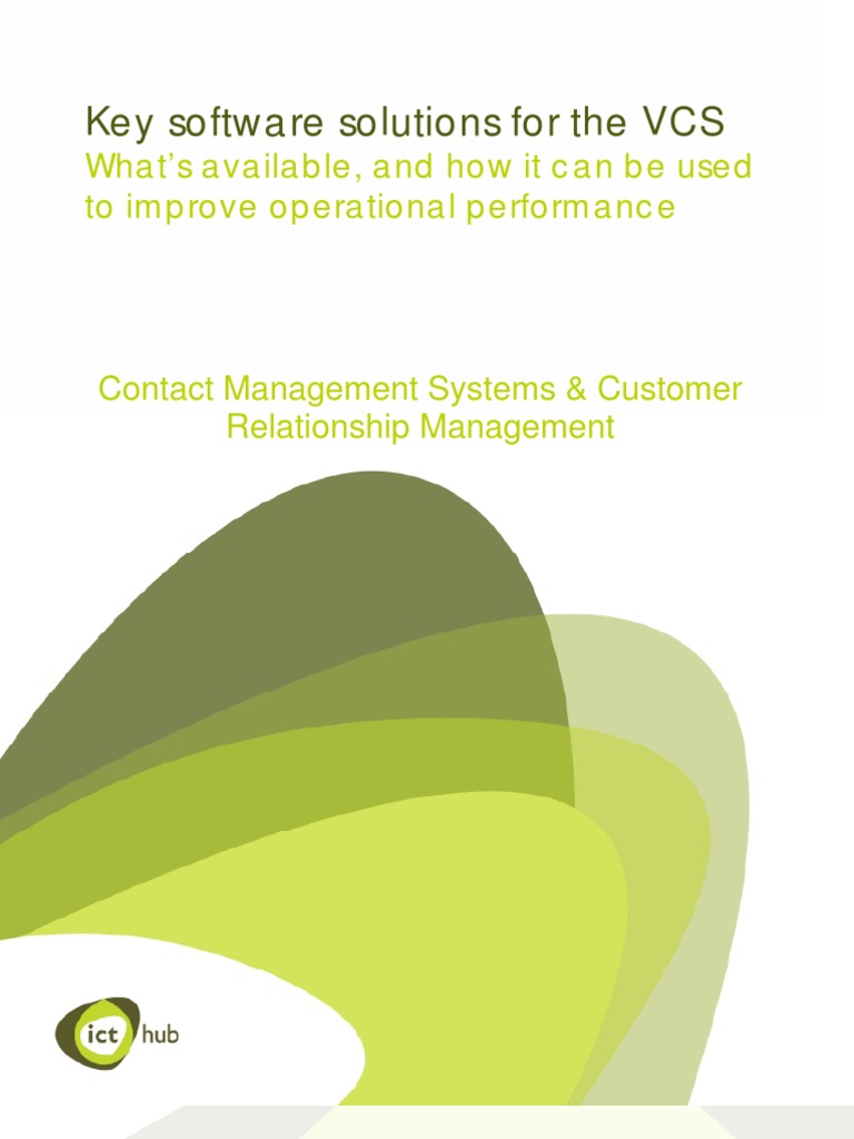 Contact Management System & CRM | PDF | Customer Relationship ...
