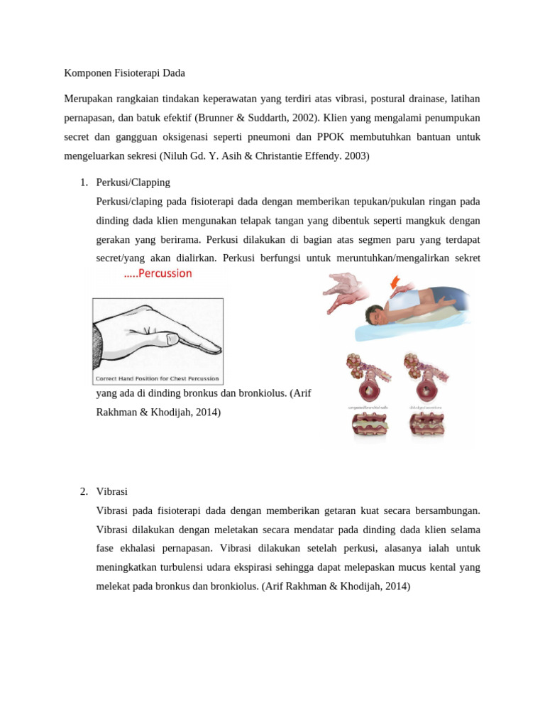 Fisioterapi Dada | PDF