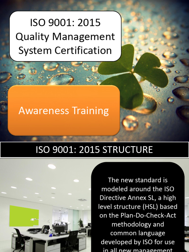Iso 9001 2015 Structure | PDF | Quality Management | Quality Management ...