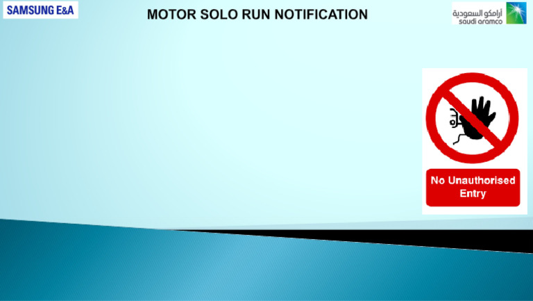 Motor Solo Run Notification (56) | PDF
