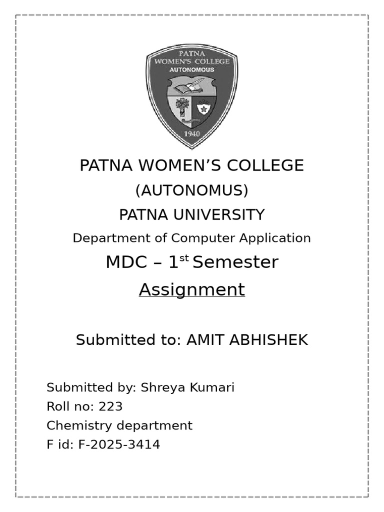 Assignment Bca | PDF