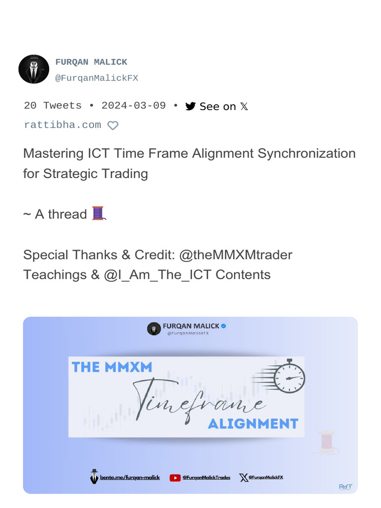 Mastering ICT Time Frame Alignment | PDF | Human Communication | Learning
