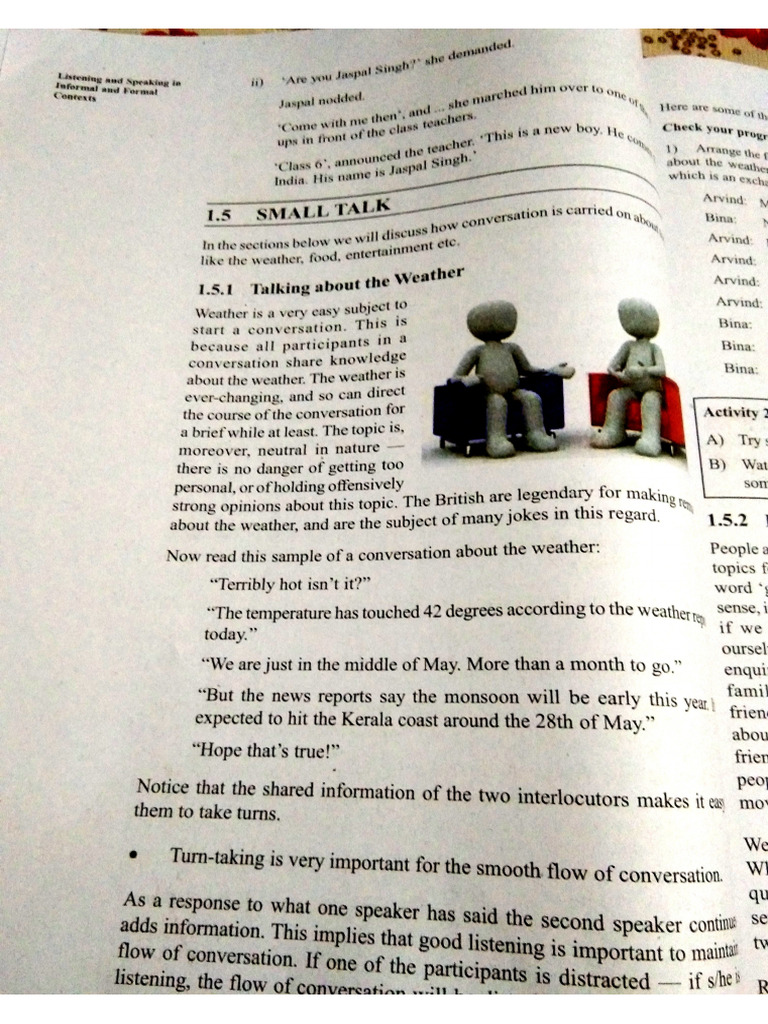Small Talk | PDF
