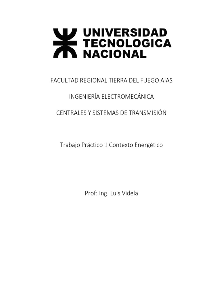 Análisis del Contexto Energético Argentino | PDF | Energía eólica ...