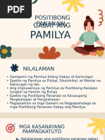 EsP8 Q1 Aralin 2 Positibong Pananaw Gabay Ang Pamilya | PDF