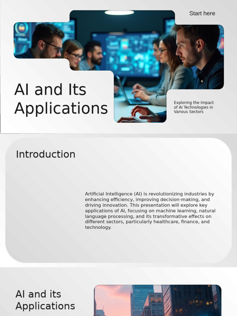 AI Applications Across Industries | PDF | Artificial Intelligence ...