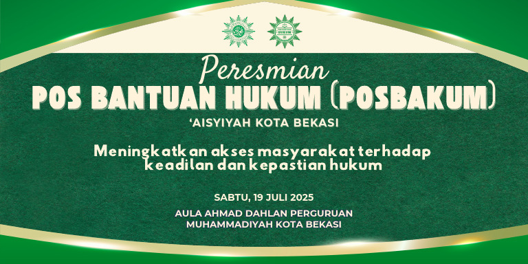 Banner Posbakum Desa untuk Peresmian | PDF