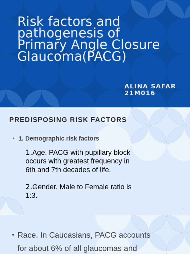 PowerPoint Presentation | PDF | Glaucoma | Ophthalmology