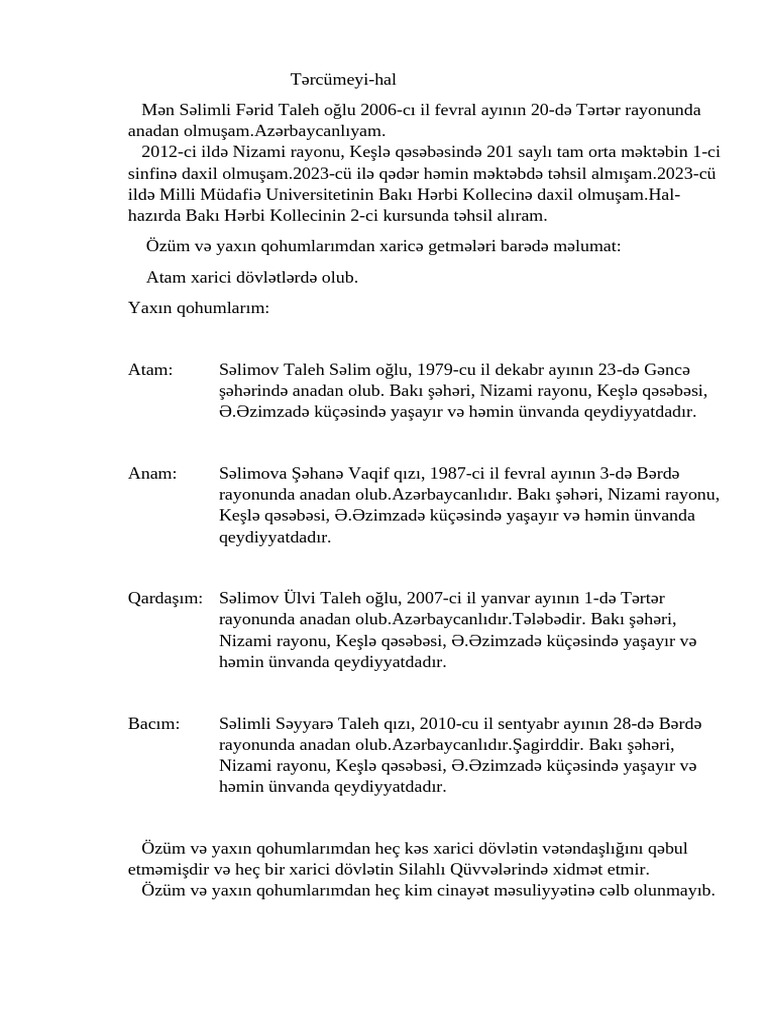 Tercume | PDF
