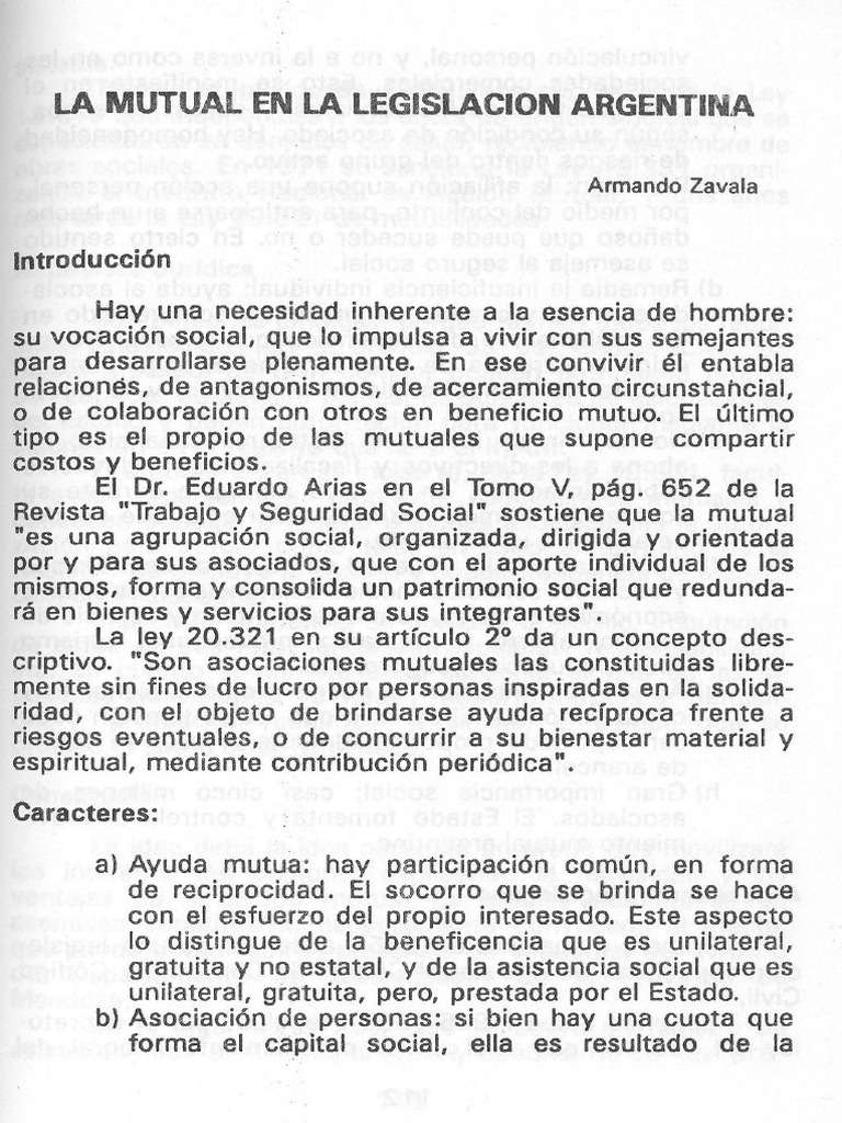 Mutuales | PDF