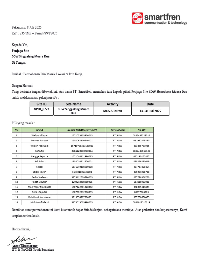 Permit DL NPLB - 0722 Adw 8jul | PDF