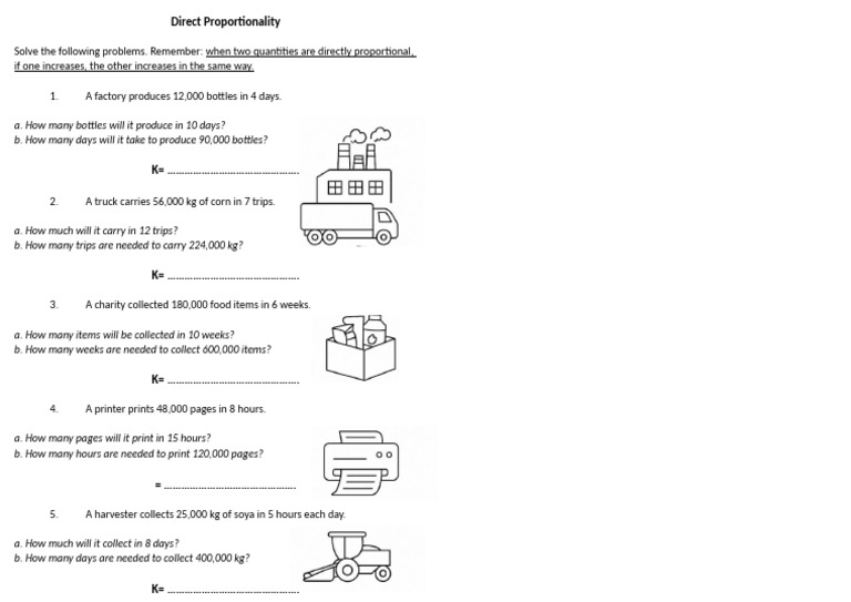 Direct Proportionality | PDF