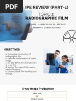 Radiographic Film | PDF | Radiography | X Ray