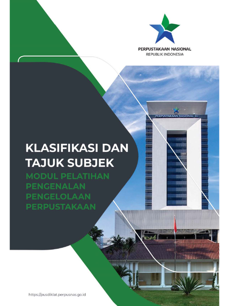 Klasifikasi dan Tajuk Subjek Perpustakaan | PDF