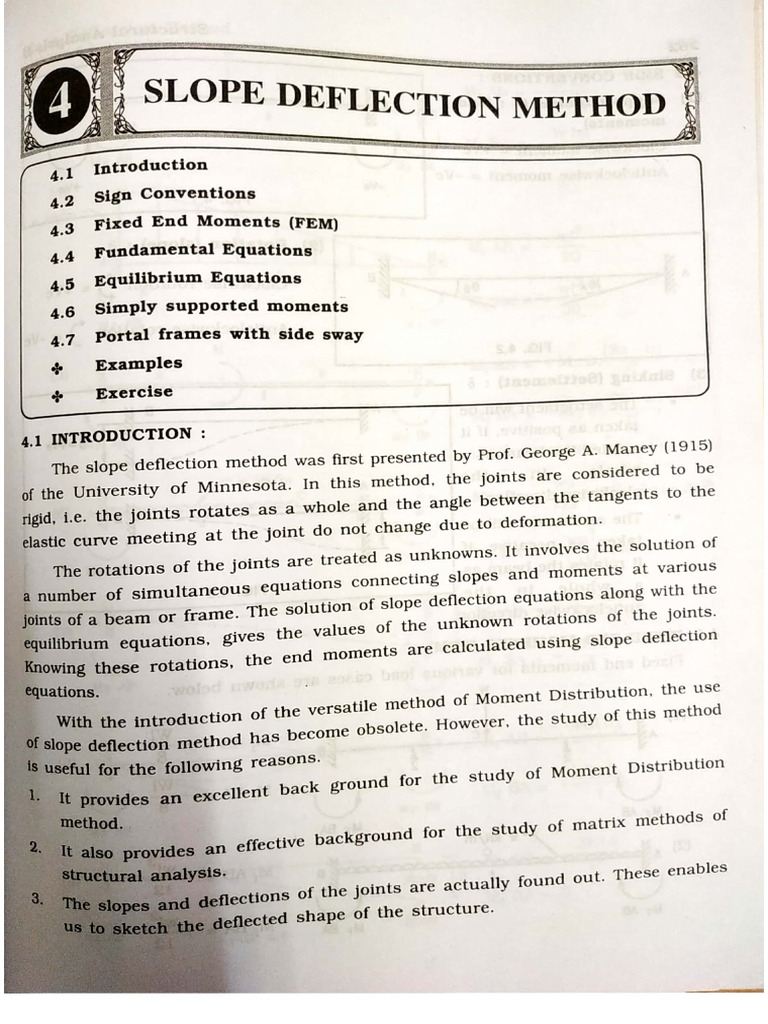 Slope Deflection | PDF