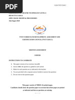 Overview of Basic Hospital Procedures | PDF
