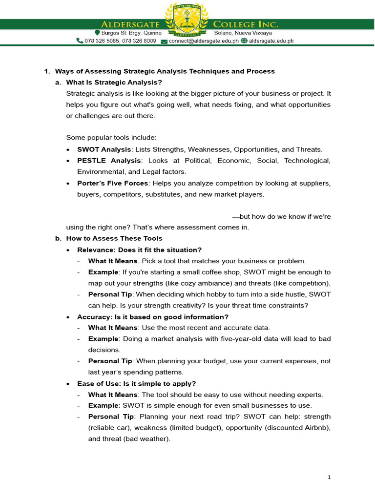Module 2 Analysis Techniques and Process | PDF | Performance Indicator ...