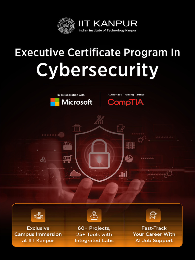 Brochure - IITK Executive Certificate Program in Cybersecurity - 2june | PDF | Security ...