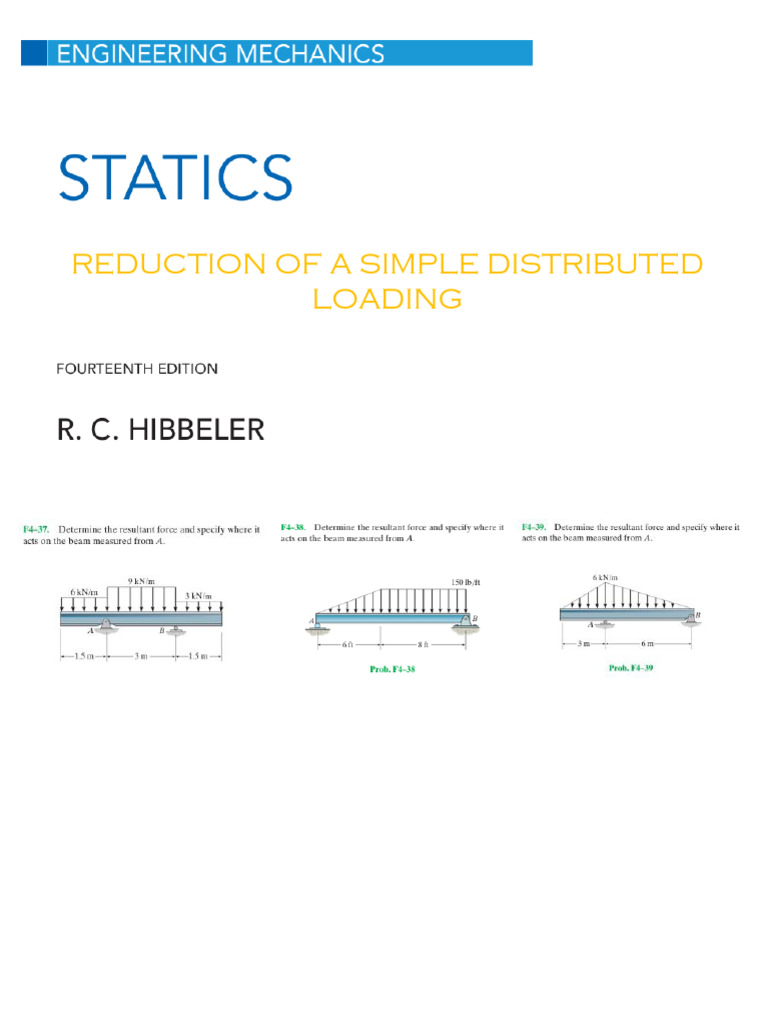 Simple Distributed Loading Reduction | PDF