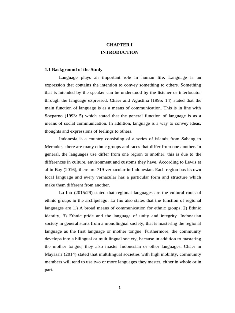 Skripsi Hartina | PDF | Multilingualism | Sociolinguistics
