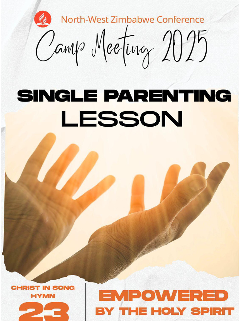Single Parenting Family Life Lesson - Camp Meeting 2025 | PDF | Grief ...