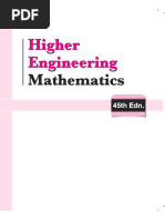 Higher Engineering Mathematics by BS Grewal | PDF
