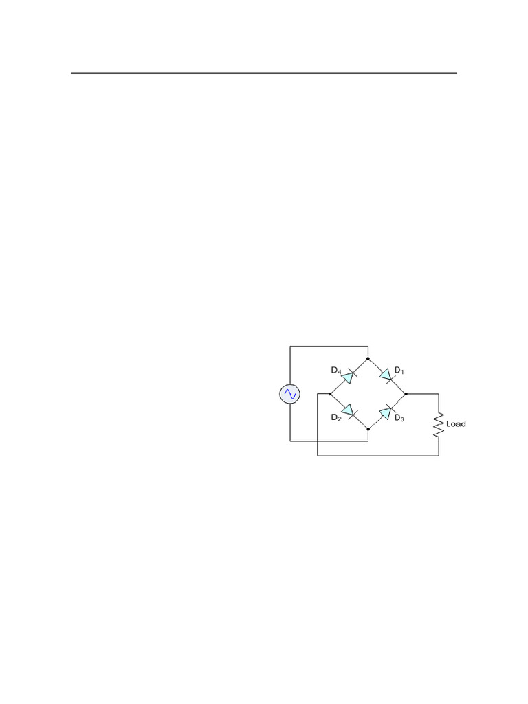 P241Expt-4-Study of Full Wave Rectifier | PDF | Rectifier | Electrical Components