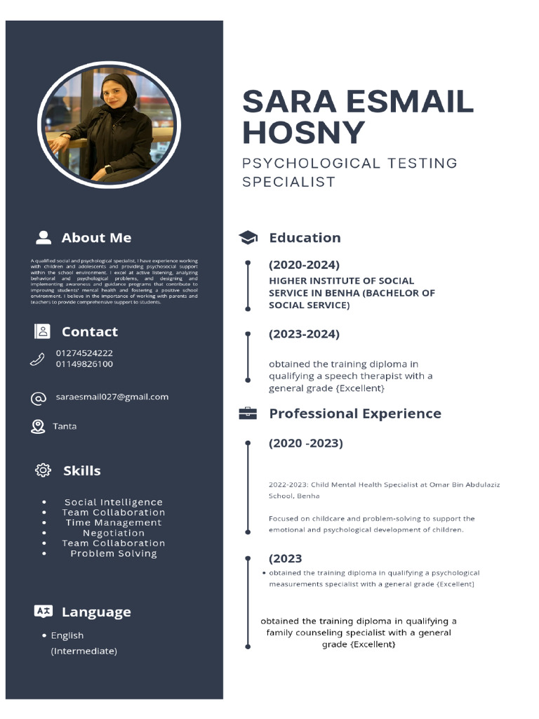 CV Sara | PDF
