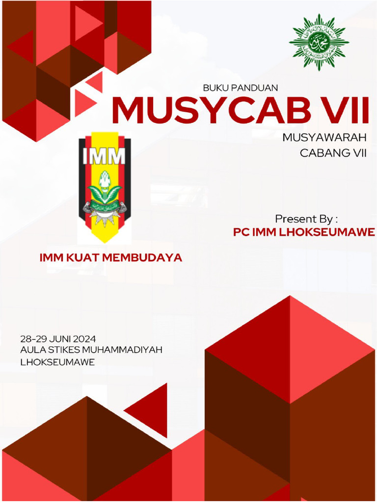 Rundown Musycab IMM Lhokseumawe 2024 | PDF