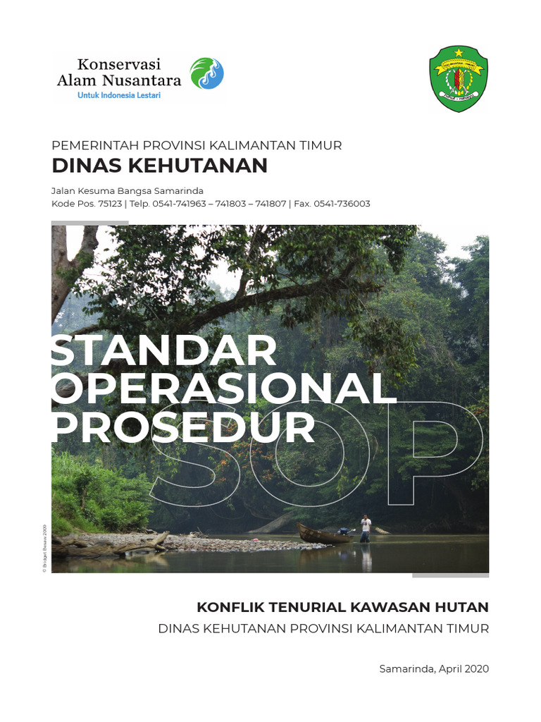 SOP YKAN Dinas Kehutanan Kaltim 1004 | PDF
