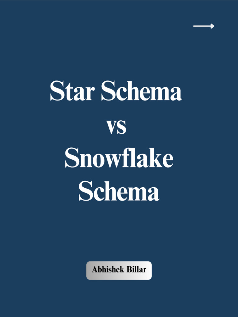 Star Schema Vs Snowflake Schema | PDF
