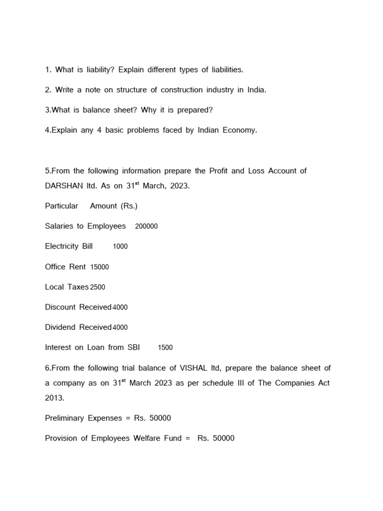 EEFM Question Bank | PDF