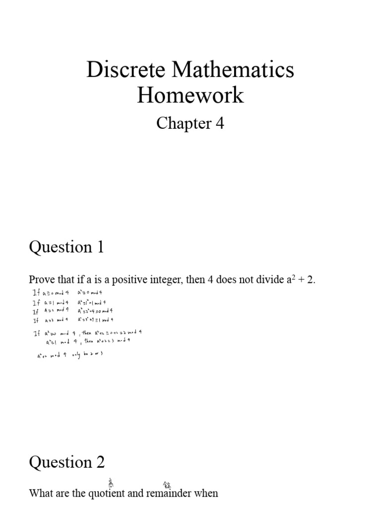 Assignment 02 - Discrete Mathematics | PDF | Abstract Algebra | Number Theory
