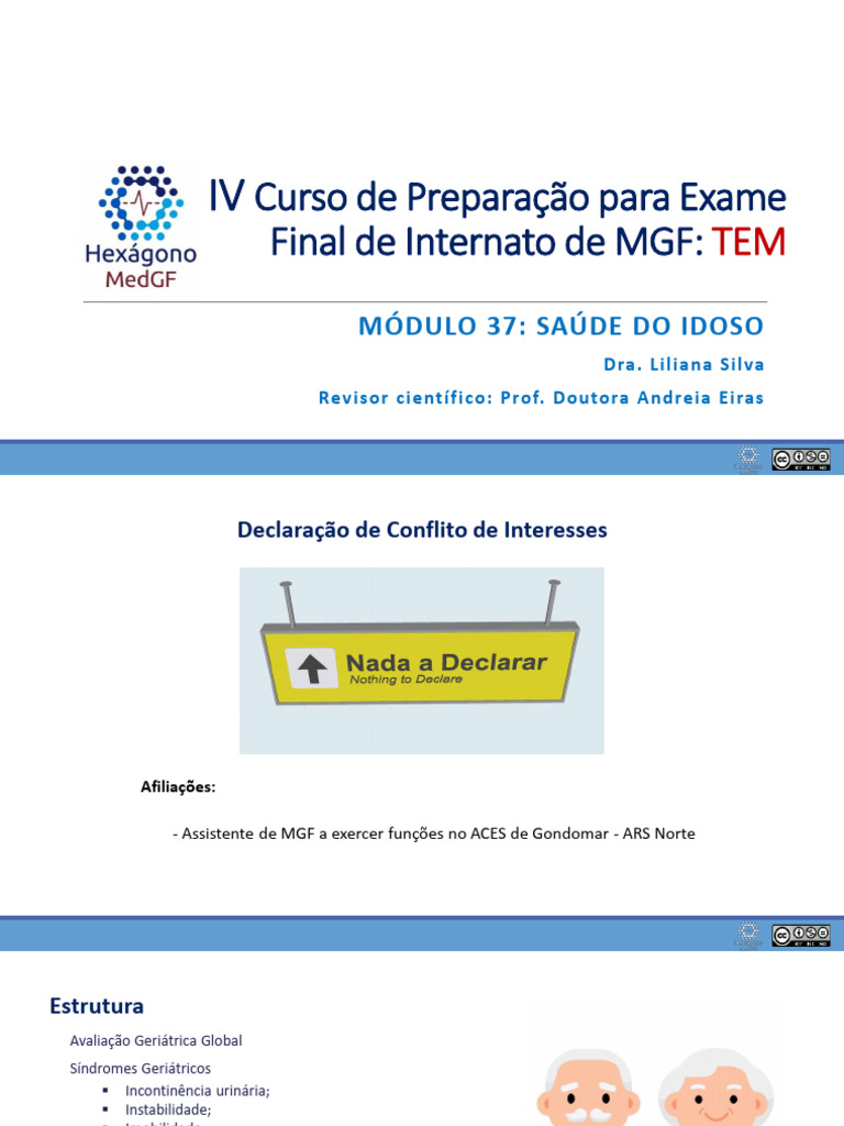 Módulo 37. Saude Do Idoso - Pos Aula | PDF | Depressão | Medicina Clínica