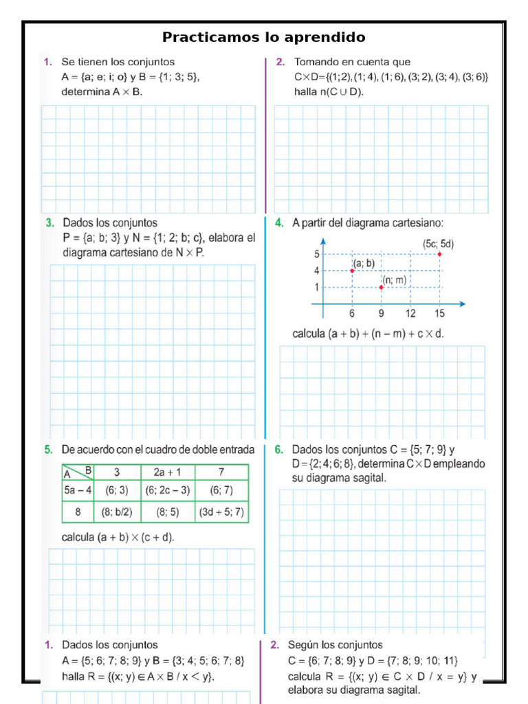 Hoja de Aplicación 5to Grado Arit | PDF
