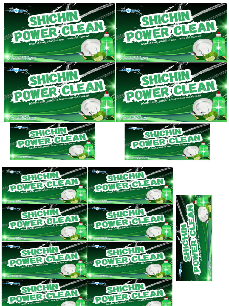 Dishwashing Sticker | PDF