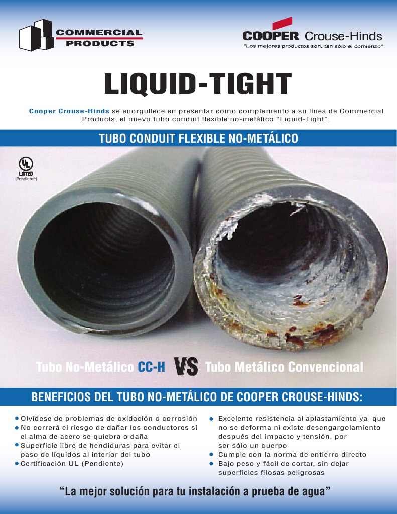 Liquid Tight | PDF | Tubería (transporte de fluidos) | Corrosión