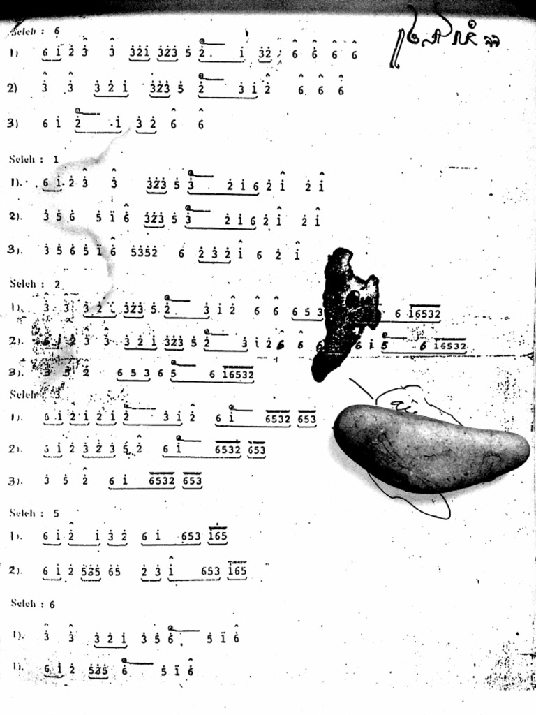 Notasi Suling Jawa | PDF