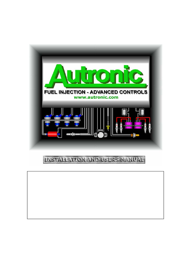 Autronic SMC Manual Version 1.6 Guide | PDF | Throttle | Menu (Computing)