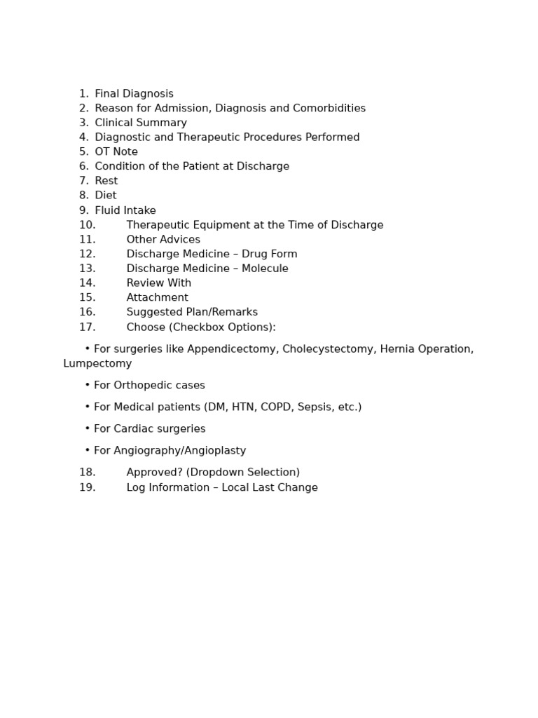Discharge Points | PDF