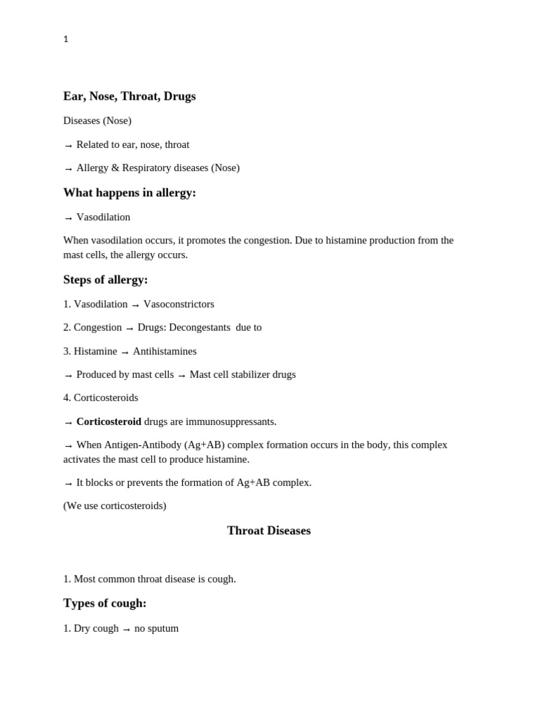Pharma Notes | PDF | Medical Specialties | Drugs
