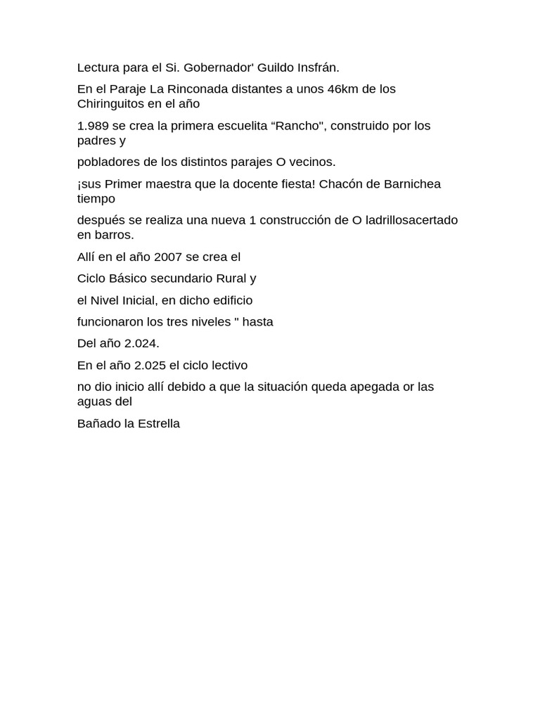 Lectura Para El Si | PDF