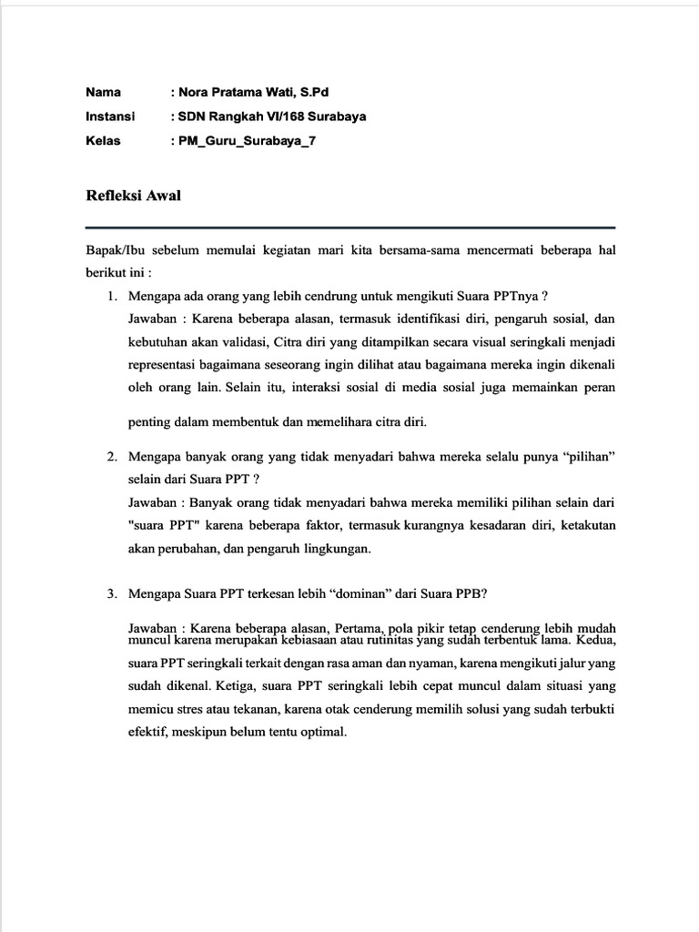 PDF P Classtruncatedtext Module Lineclamped 85ulhh Style Max Lines5tugas Luring 2 Refleksi Awal ...