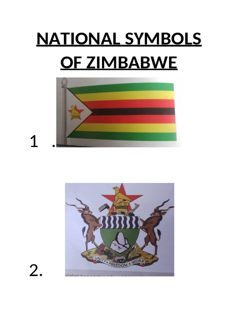 National Symbols of Zimbabwe | PDF