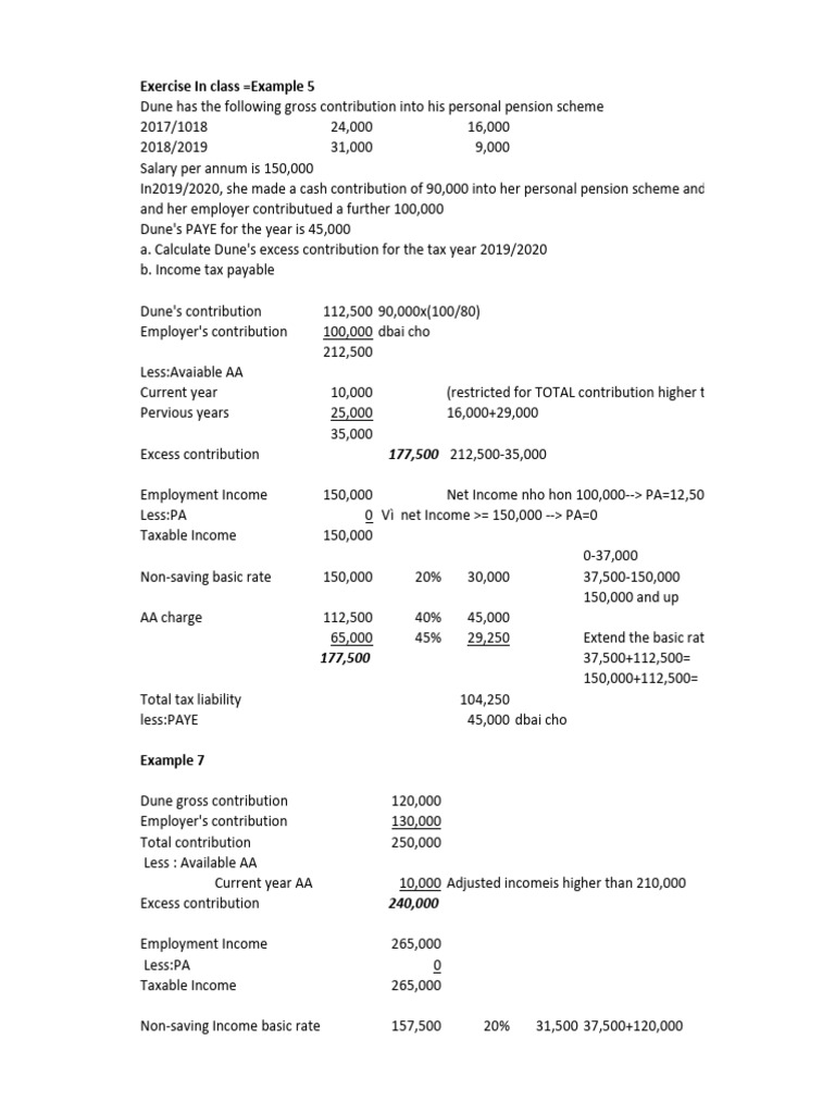 Btap Thue File Exel | PDF | Income | Personal Finance