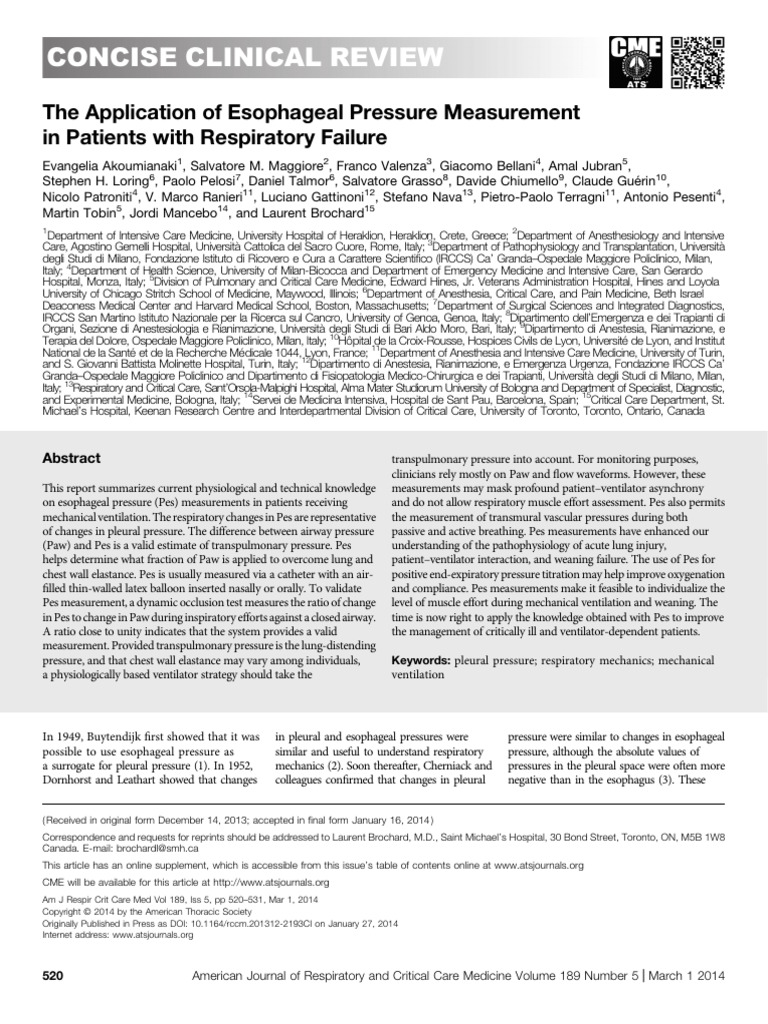 2014_pes Plug Ajrccm | PDF | Respiratory System | Exhalation