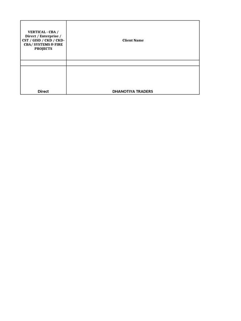 Master - Dhanotiya Traders | PDF