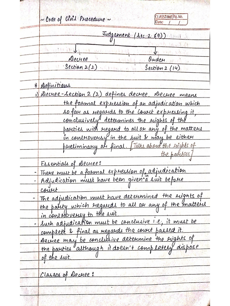 CPC Notes | PDF